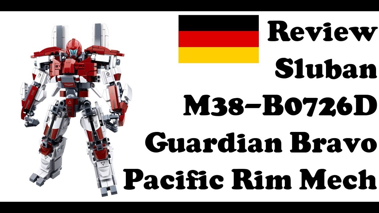 Review Sluban B0726-D - Guardian Bravo - Pacific Rim Mech - YouTube