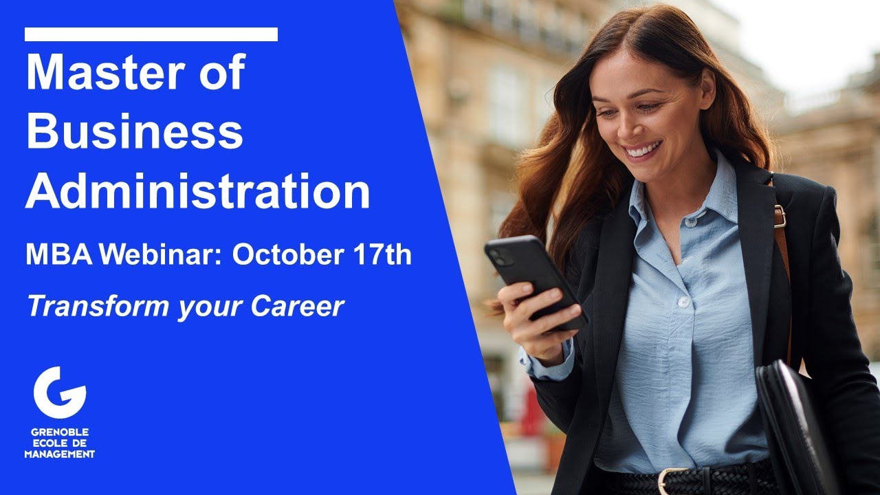 MBA Info Session: Transform your Career - YouTube