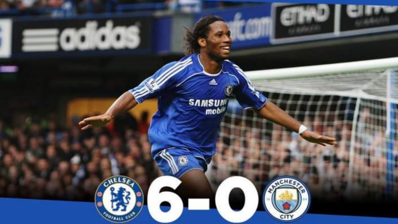 Chelsea vs Man City•° ( 6-0 }_Highlights all-Goals 2007-2008 - YouTube