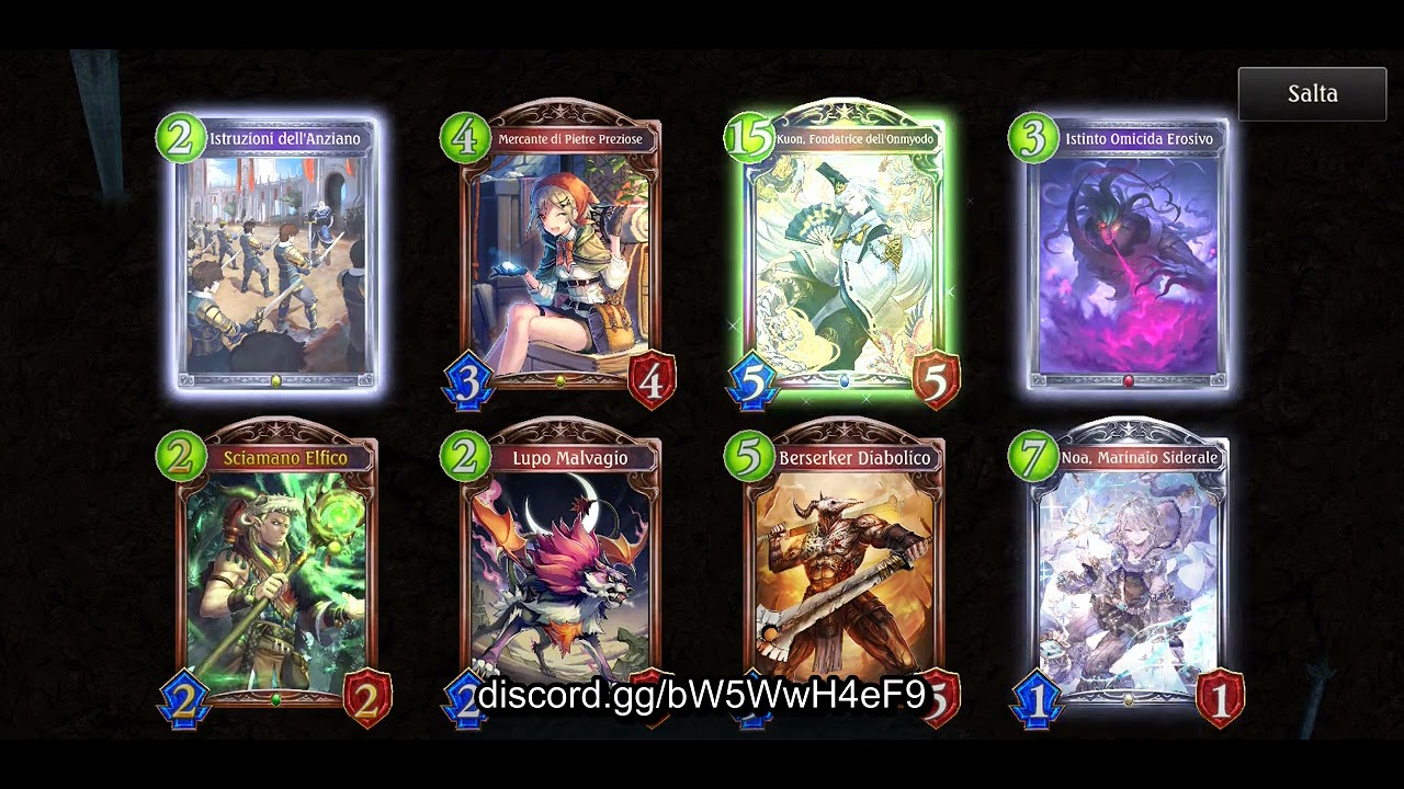 『iCOIN』Shadowverse Italia Live: Leader - Kuon, Founder of Onmyodo ...
