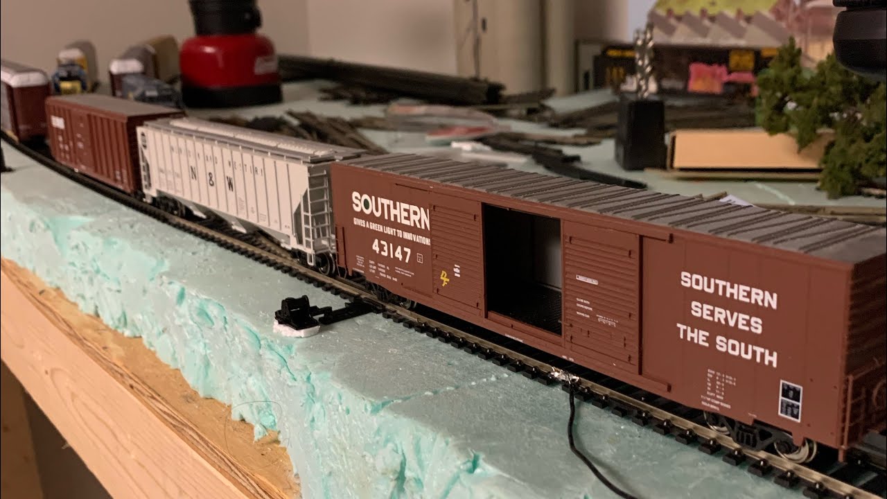 Building an Ho Scale Model train layout ep. 1 #railfan #model_train # ...