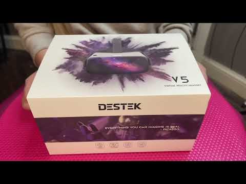 V5 VR for IPhone and Android | Destek VR | unboxing and review