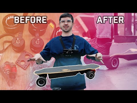 Building An Electric Longboard Is Easy! | DIY Eskate Overview