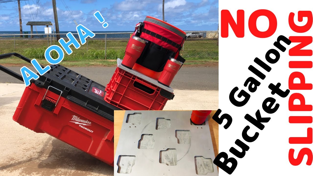 Woodworking / Bucket tool bag / Milwaukee PACKOUT mods, hacks, setup ...