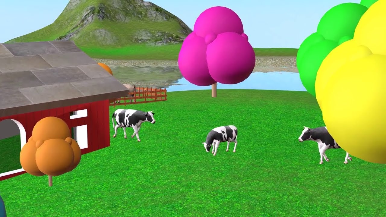 Kids Cow Videos Kids Cow Video With Mooing Sound Without Music Kids Cow ...