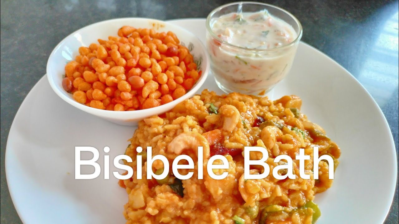 Bisibele Bath recipe | Authentic Karnataka special recipe | Bisibele ...