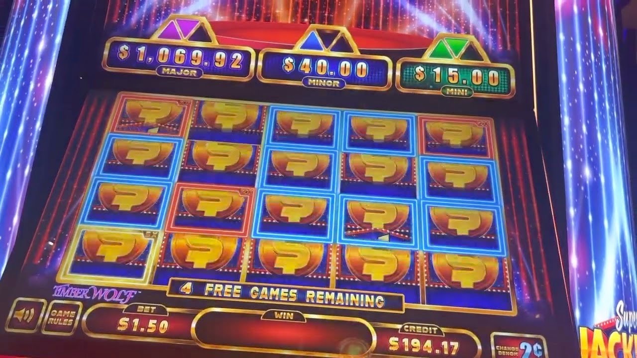 GREAT SESSION ON SUPER JACKPOT DELUXE SLOT MACHINE IN BILOXI - YouTube