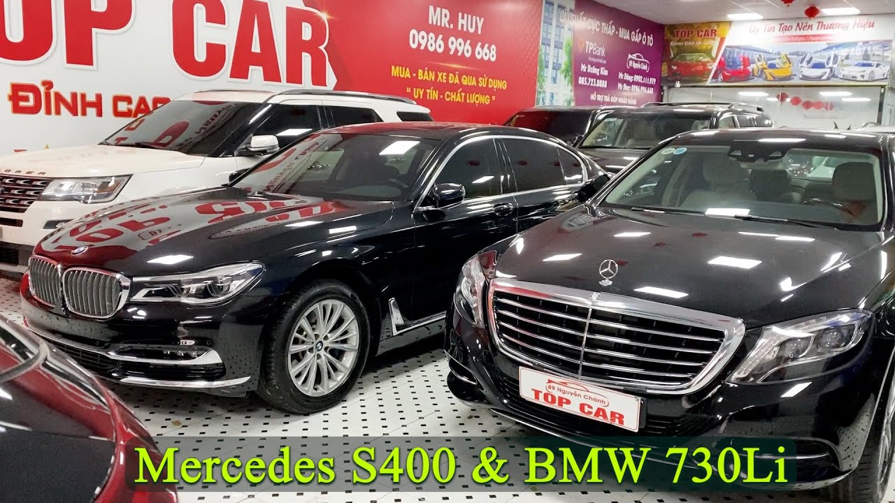 BMW 730Li và Mercedes S400 xe ô tô cũ vip hạng sang - YouTube