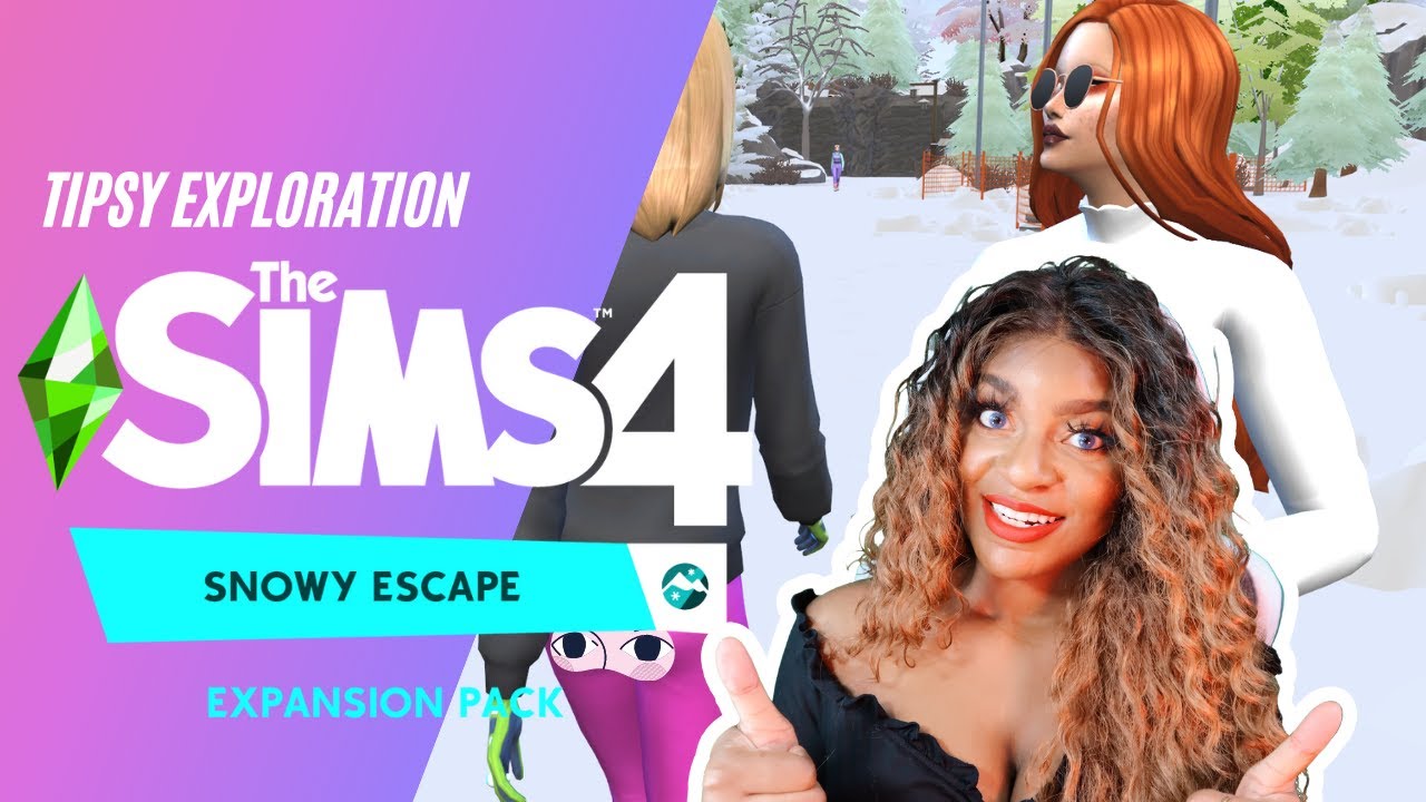 Goodbye Second Life? Hello The Sims 4 Snowy Escape - Tipsy Exploration ...