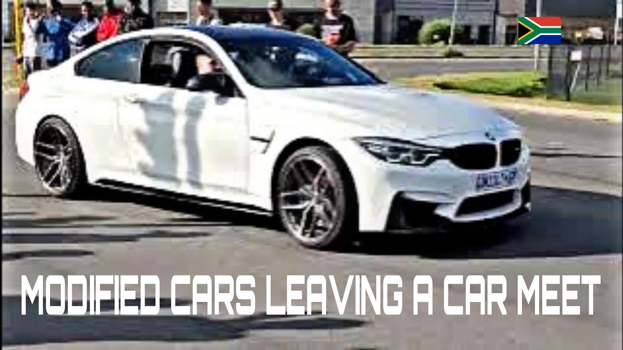 Crazy Modified cars leaving a car show !! (MUST WATCH) - YouTube