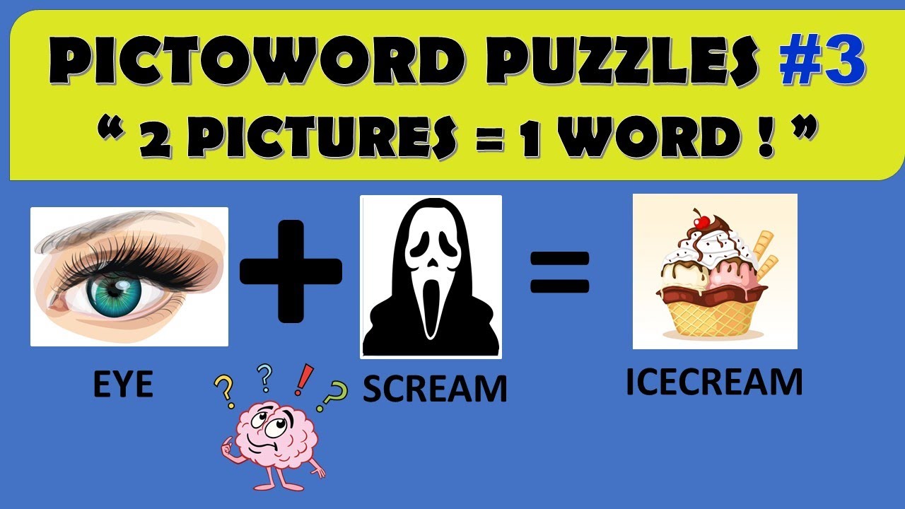PICTOWORD PUZZLES #3 || “2 PICTURES = 1 WORD” || ROCKCLIMBERS || 2020 ...