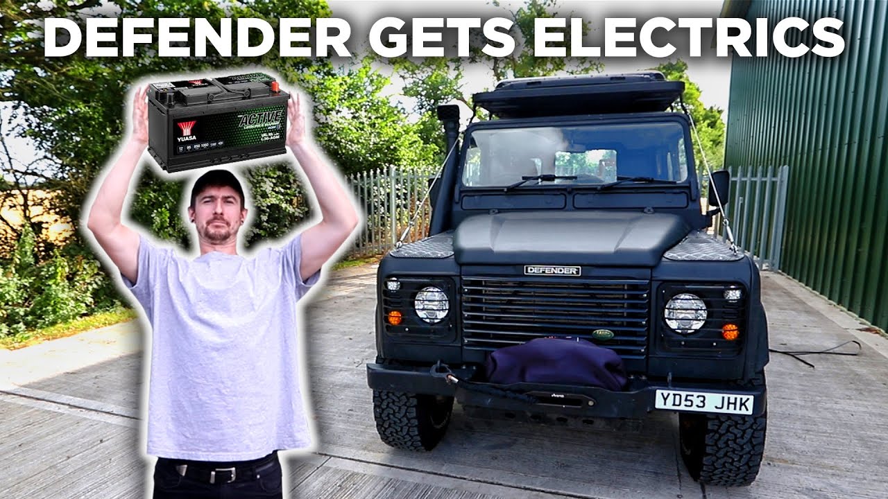 Overland Defender finally gets some POWER - YouTube