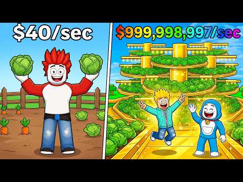 I Became the RICHEST Farmer🌽💰 | Roblox Build A Ring Farm