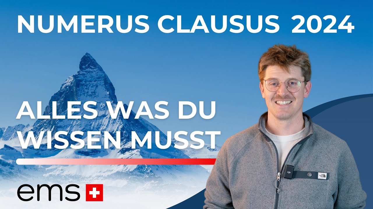 Numerus Clausus 2024 - Alles, was Du zum EMS wissen musst! - YouTube