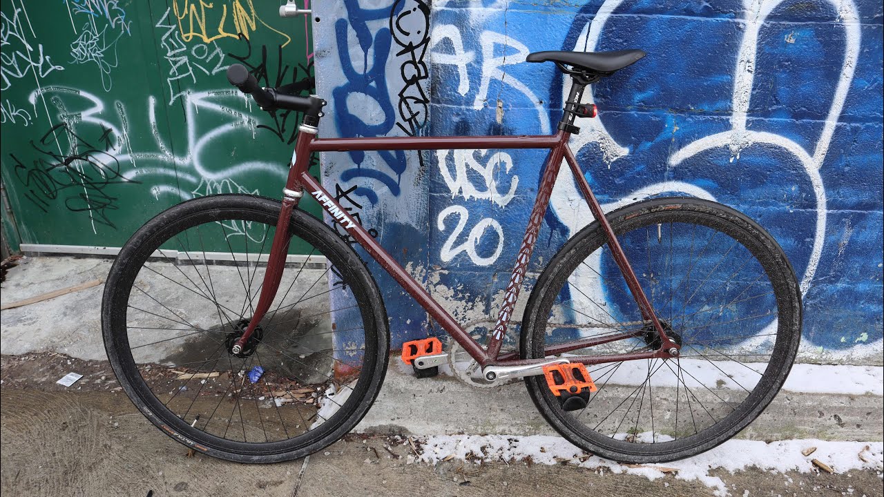 Thursday Bike Ride | Affinity Metropolitan Fixed Gear | Toronto - YouTube