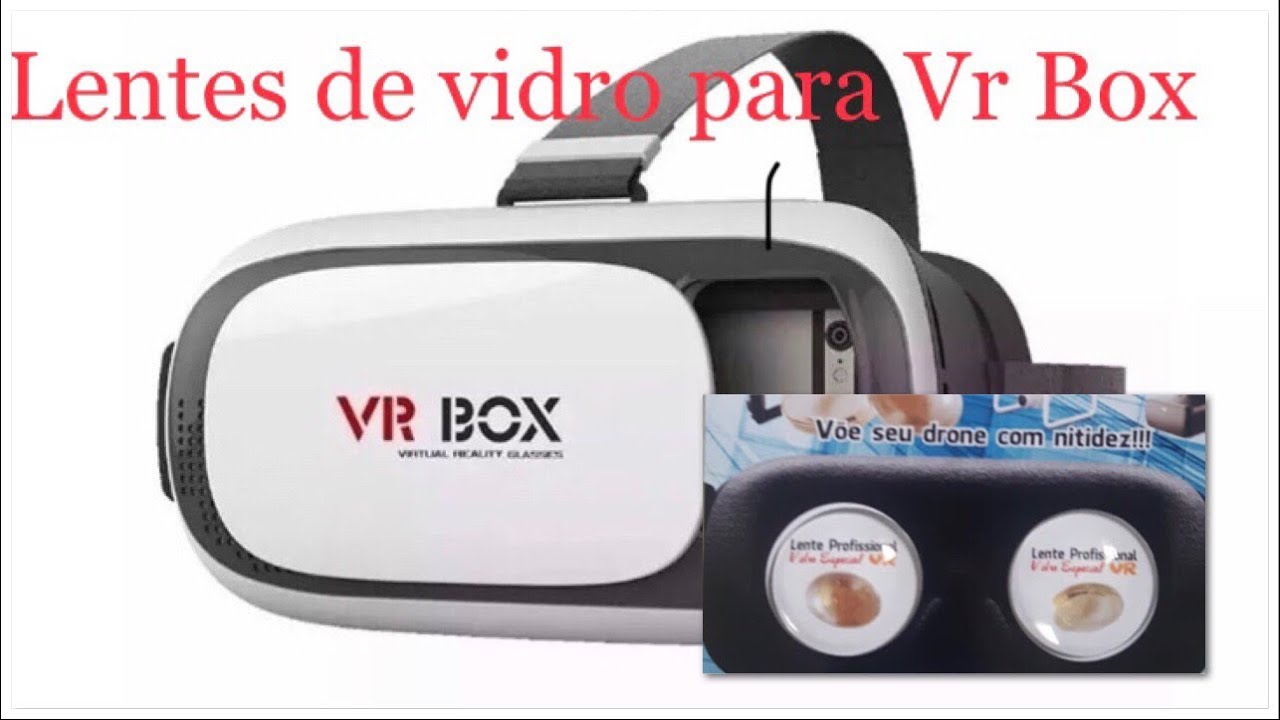 Vr Box lentes de Vidro - YouTube