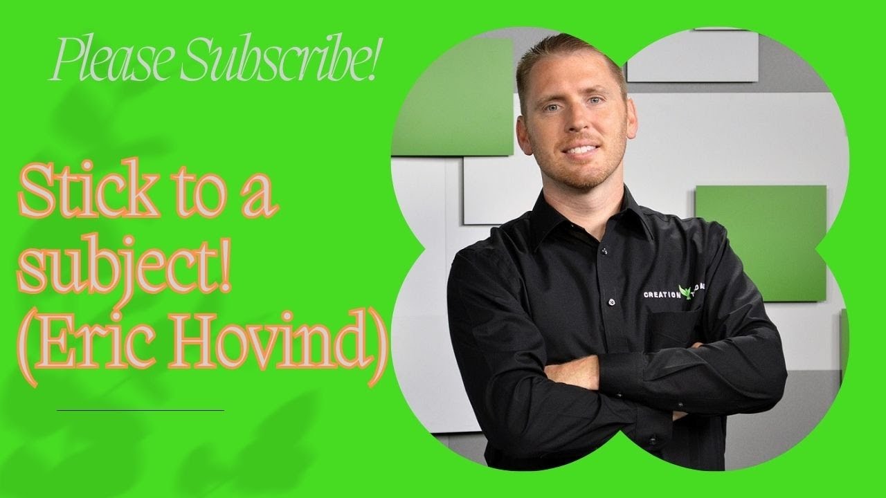 Gish galloping to avoid the issue (Eric Hovind) - YouTube