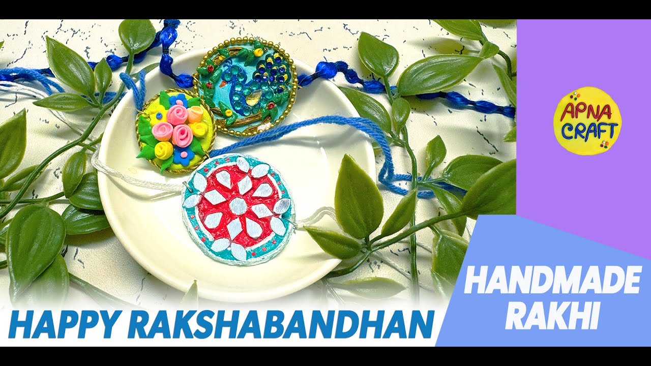How to make Handmade Rakhi | DIY | Apna Craft - YouTube