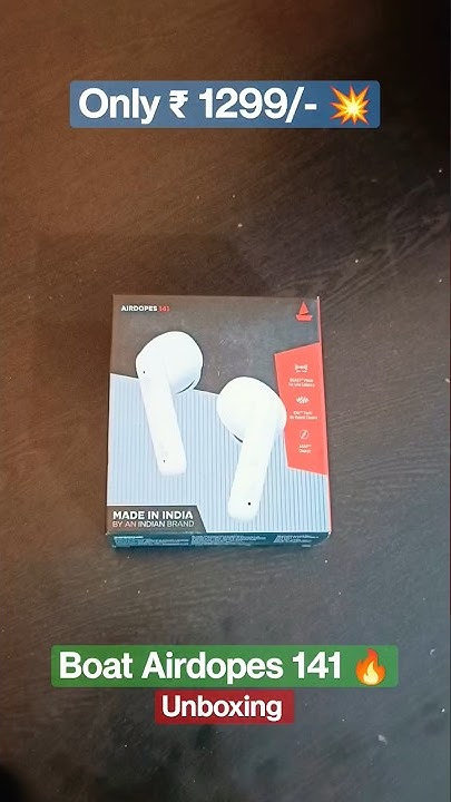 Boat Airdopes Unboxing, Only ₹1299 #boat #airdopes #unboxing #gadgets #bluetooth #headphones # ...
