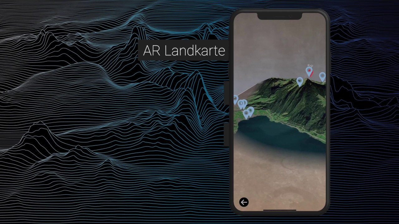 Swiss AR Map App | Bitforge - YouTube