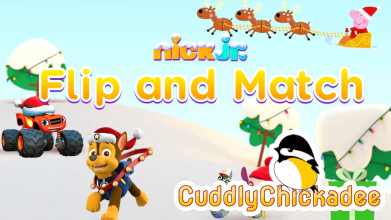 Nick Jr. Christmas Flip and Match | Memory Game Solution Walkthrough ...