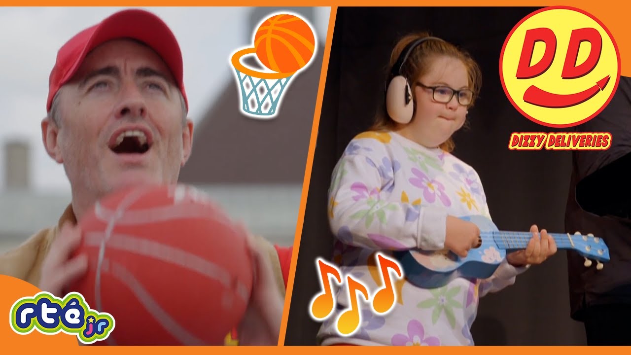 🚚 Dizzy Deliveries | 🎶 Concert & Basketball 🏀 | Compilation | RTÉjr ...