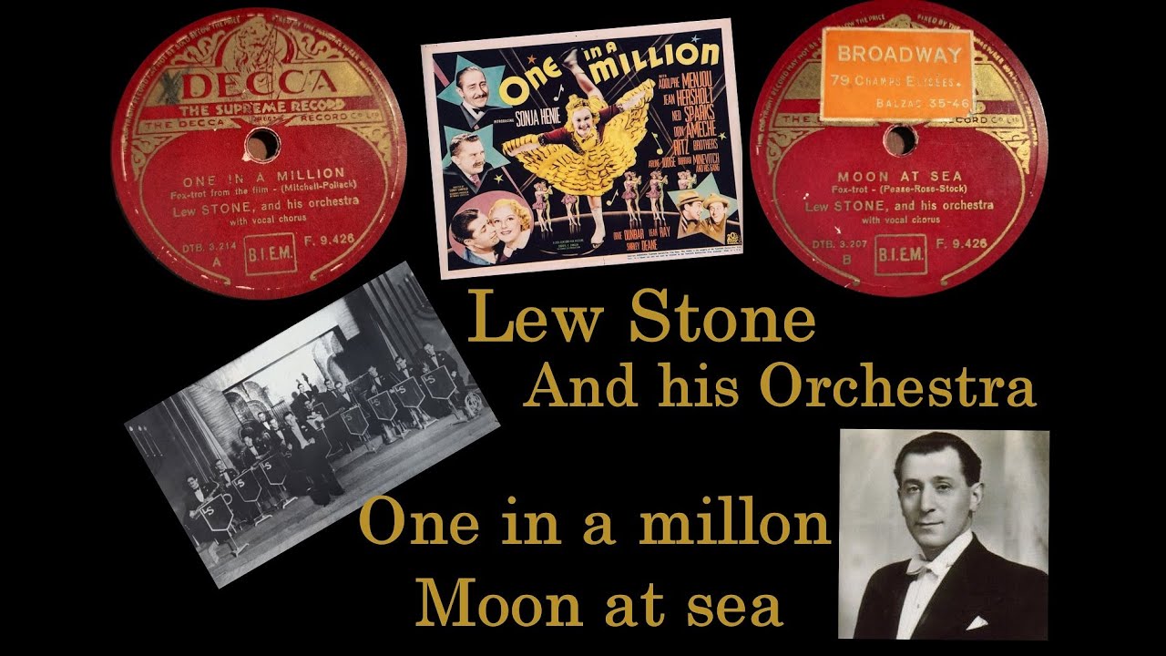 Lew Stone and his orchestra One in a million / Moon at sea - 1937 - YouTube