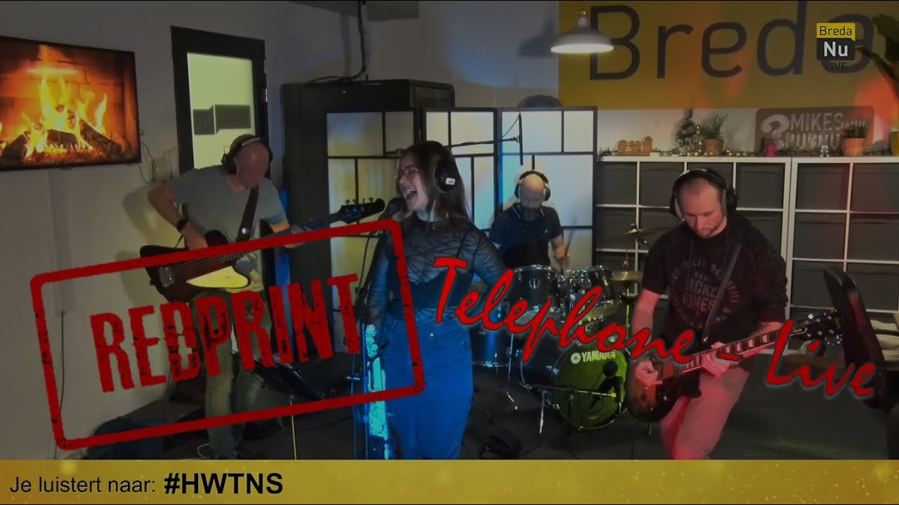 Redprint - Telephone live @ Breda Nu Radio 2023 - YouTube Music