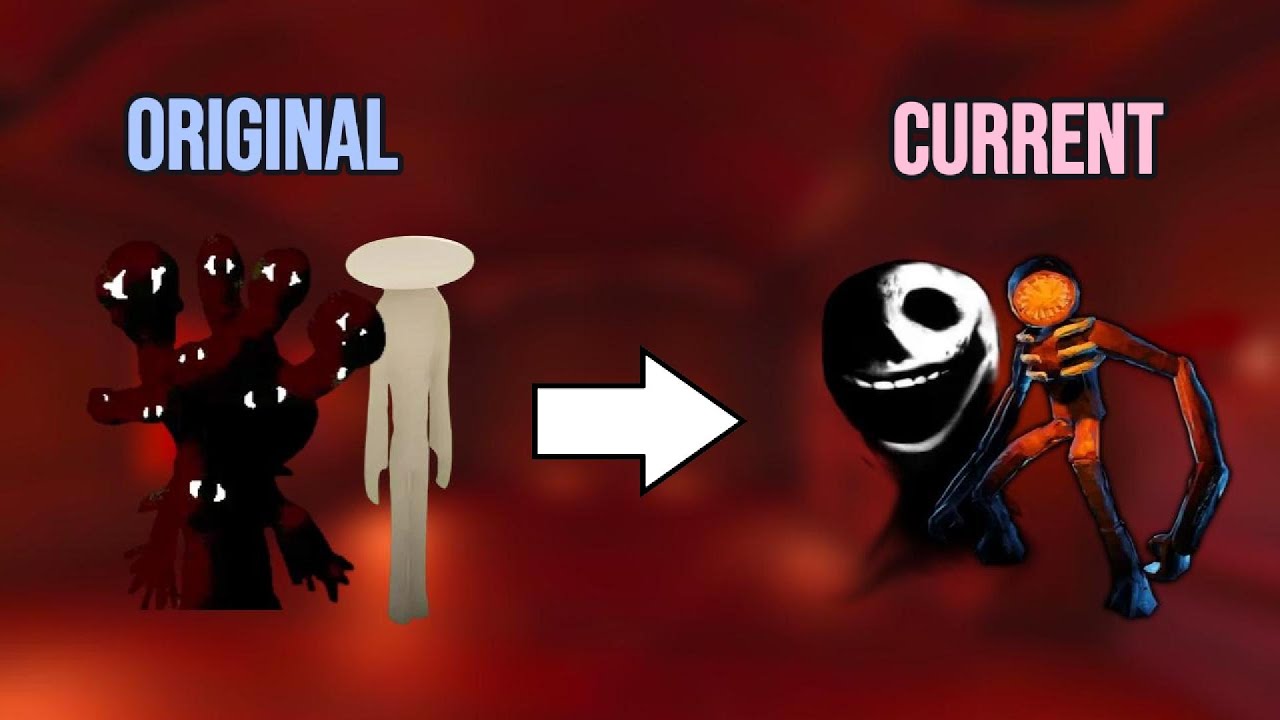Entities Scrapped/Removed Design VS Final Release | Roblox DOORS - YouTube