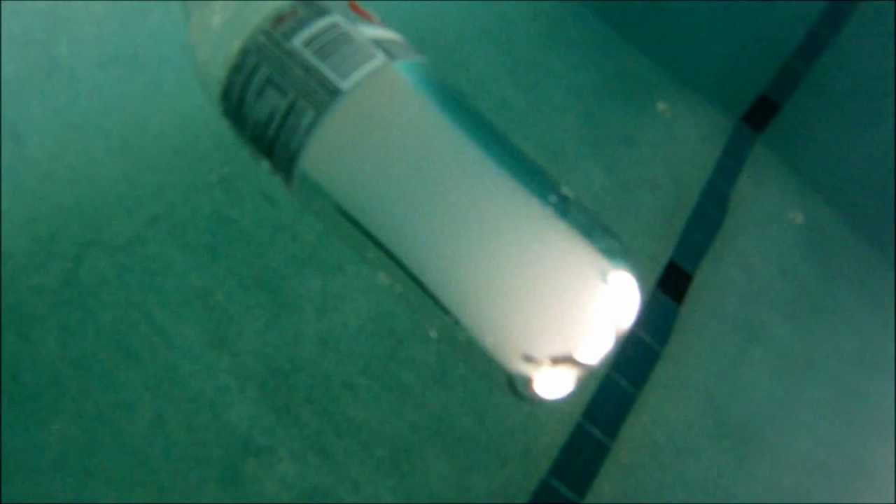 Dry Ice Bomb Filmed Under Water With Camera A Few Feet Away - YouTube