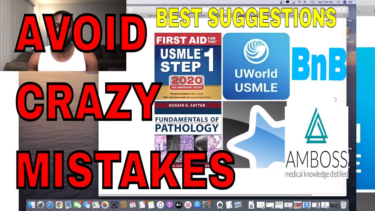 Mistakes on All USMLE STEP 1 Resources || UWORLD, FIRST AID , PATHOMA ...