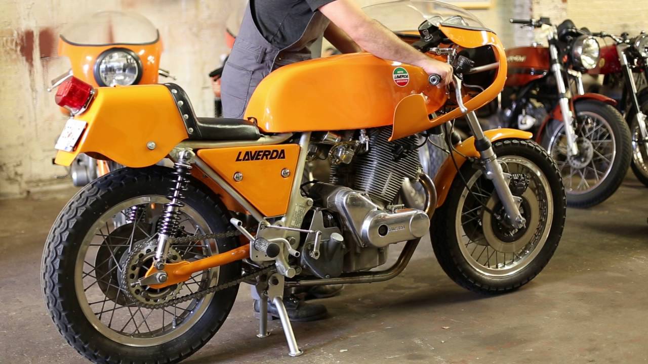 Laverda SFC STARTING - YouTube