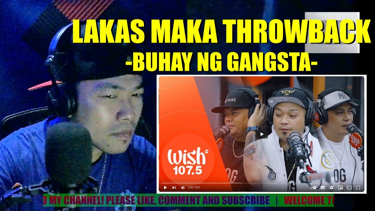 BUHAY NG GANGSTA - Hukbalahap of Tondo Tribe & OG Sacred | LIVE on Wish ...