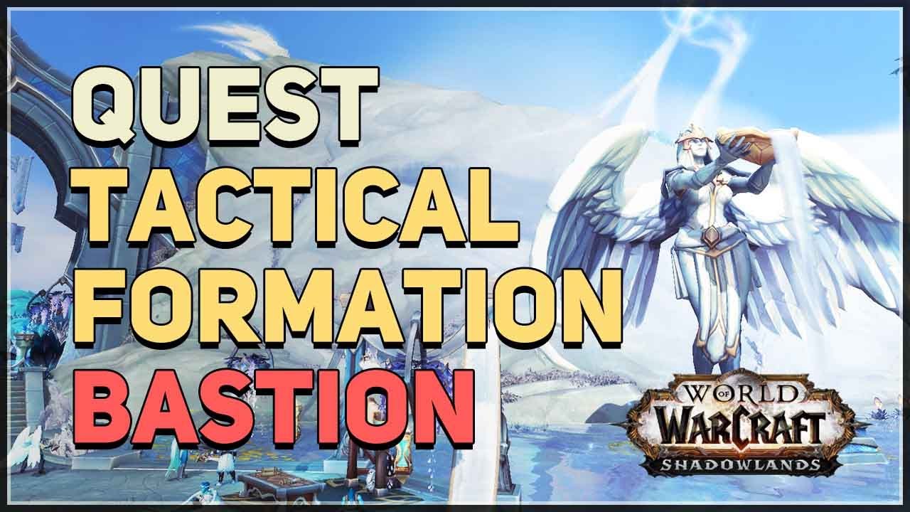 Tactical Formation WoW Quest - YouTube