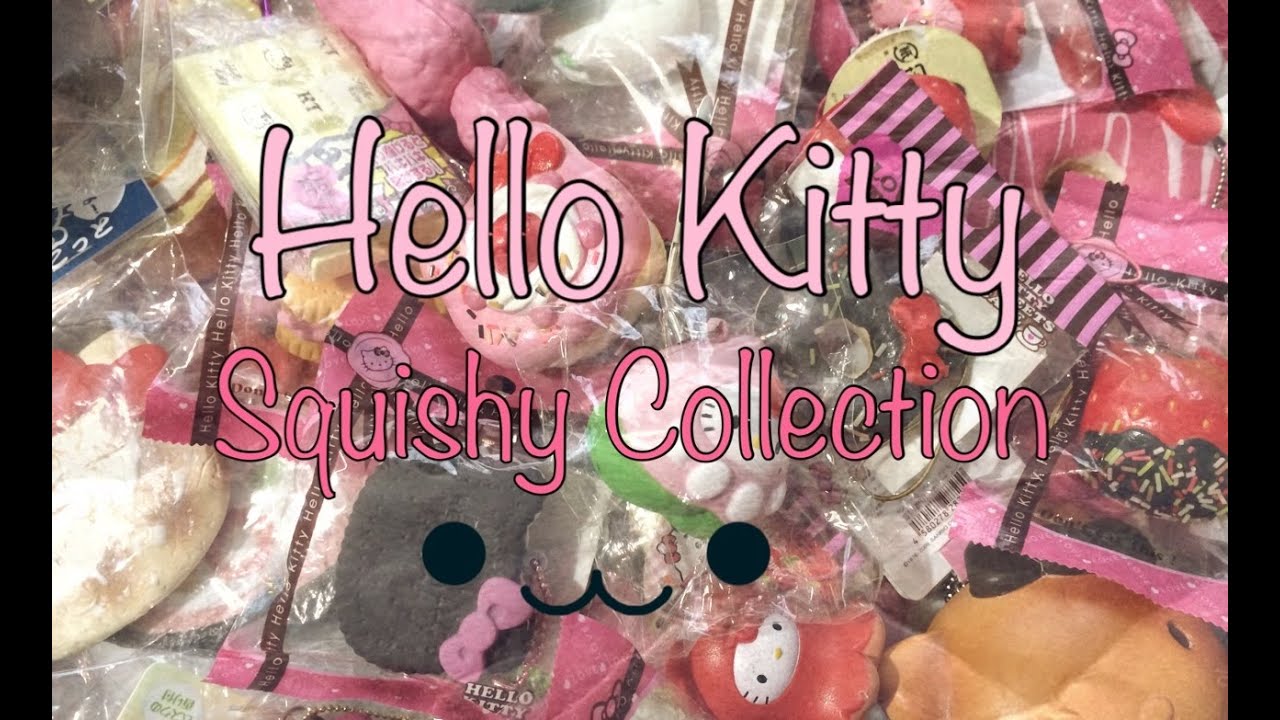 Hello Kitty Squishy Collection ( ‿ ) | NineyCrafts - YouTube