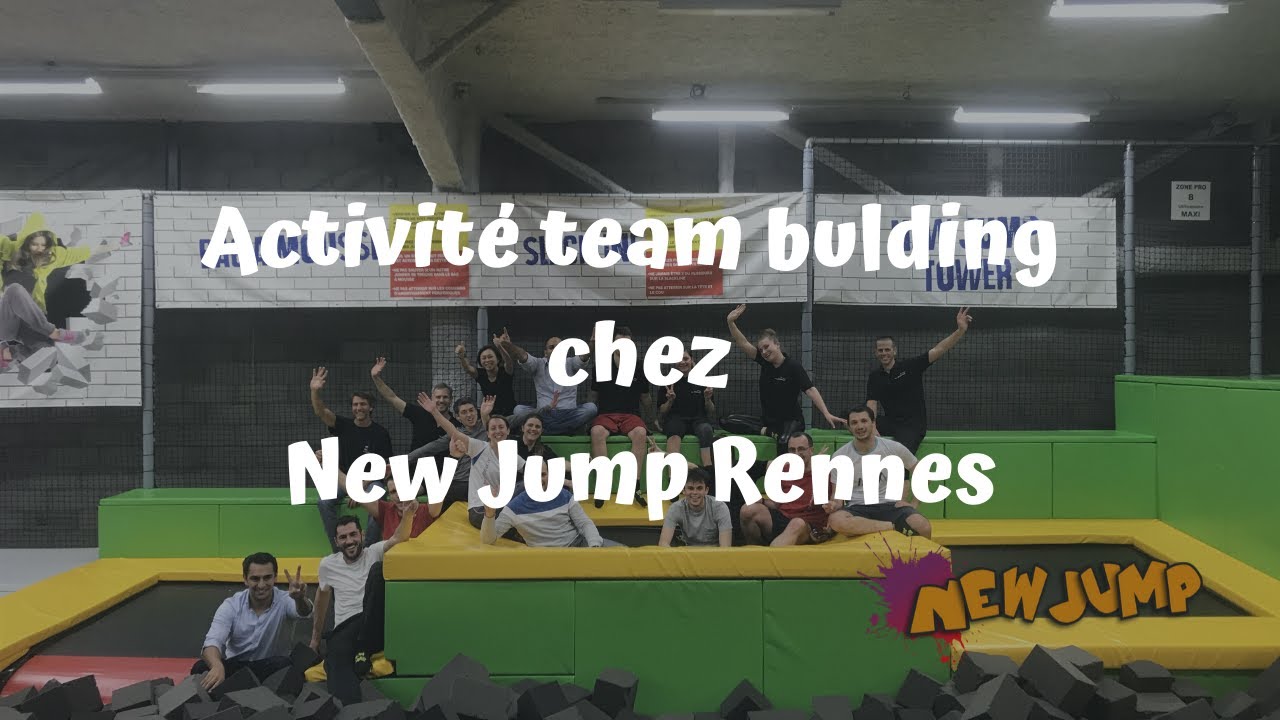 Activité Team Building chez New Jump Rennes - YouTube