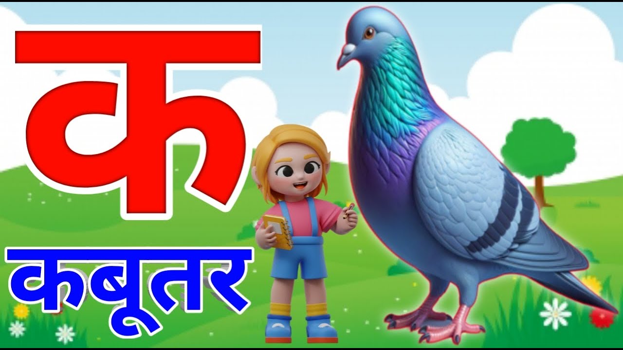"Fun Learning for Kids - ABCD, Animals, Birds, and Flowers Names!"a se ...