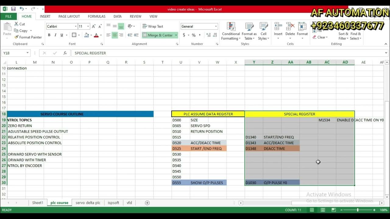 DDRVA COMMAND | CHAPTER 2 | ABSOLUTE POSITION SERVO MOTOR | FREE PLC COURSE | URDU HINDI ...