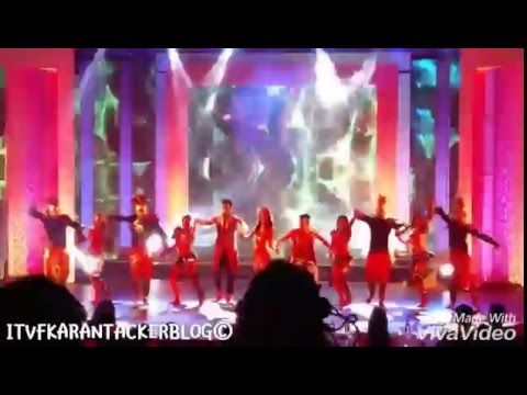 Karan Tacker sizzling performance at FBB Miss India 2016 with Arjun Bijlani