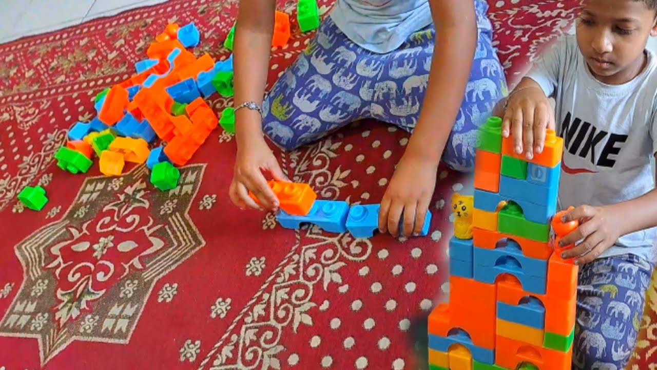Building Block For Kids/Block For Kids/Block Building Games - YouTube