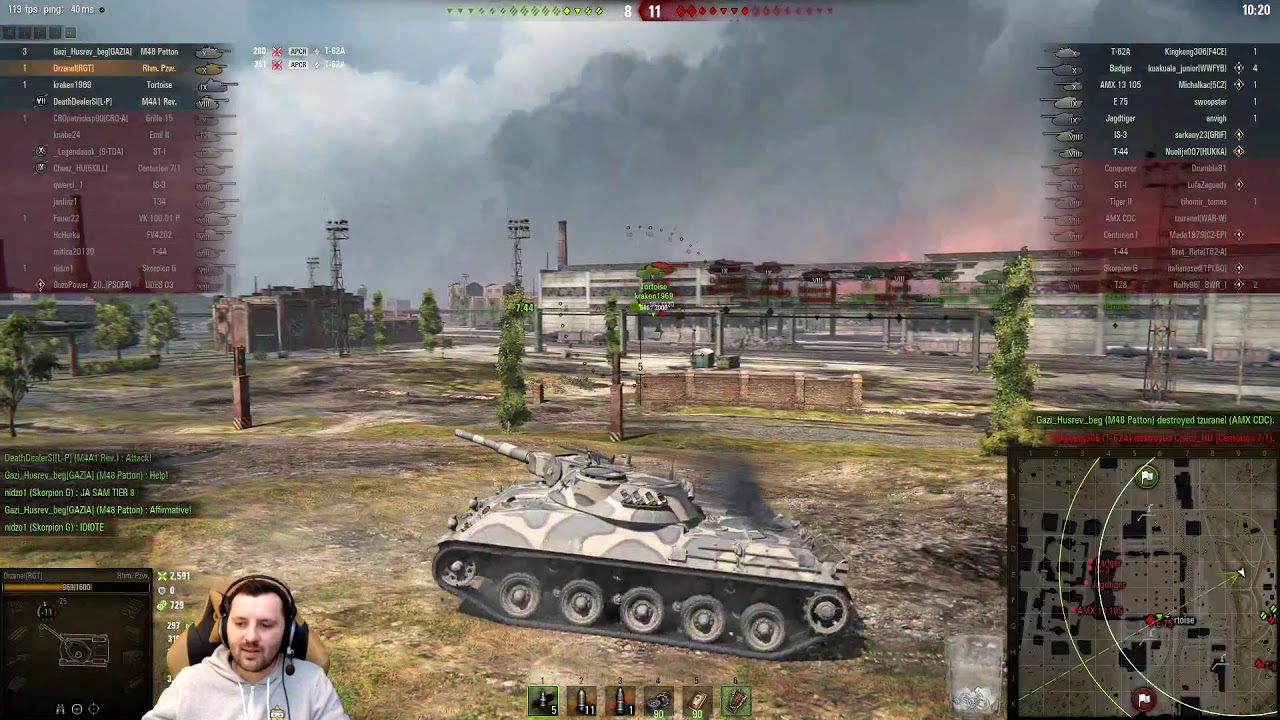 World of Tanks - Rhm. Panzerwagen carry on a city map? - YouTube