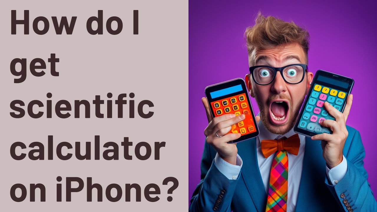How Do I Get Scientific Calculator On IPhone YouTube