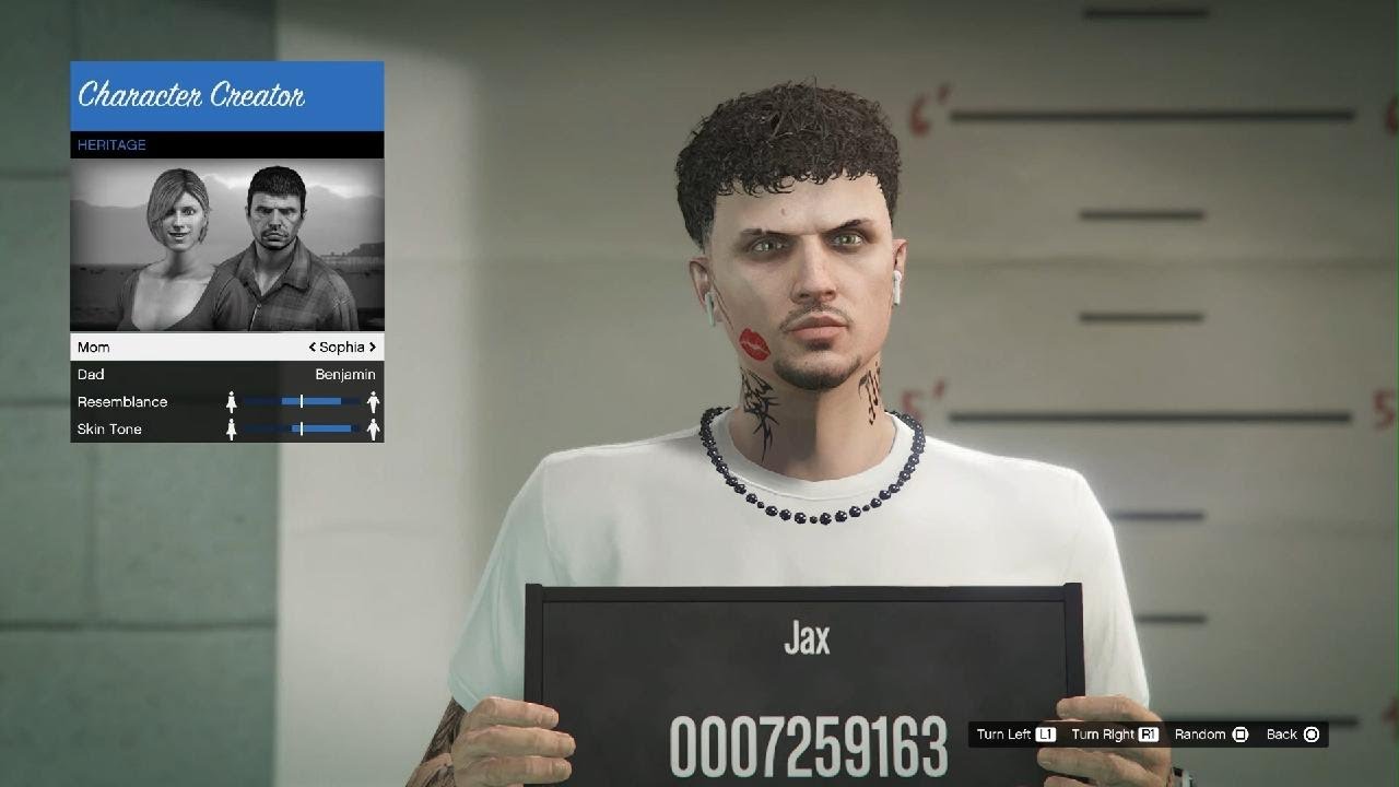 🖤 GTA 5 Online Male Character Creation - YouTube