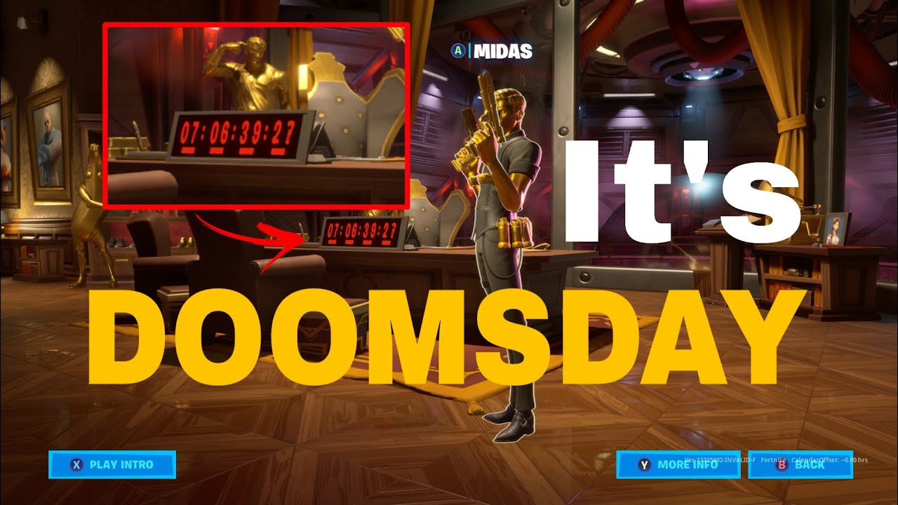 DOOMSDAY is here!!! | Official Timer | LIVE COUNTDOWN | Fortnite Battle ...