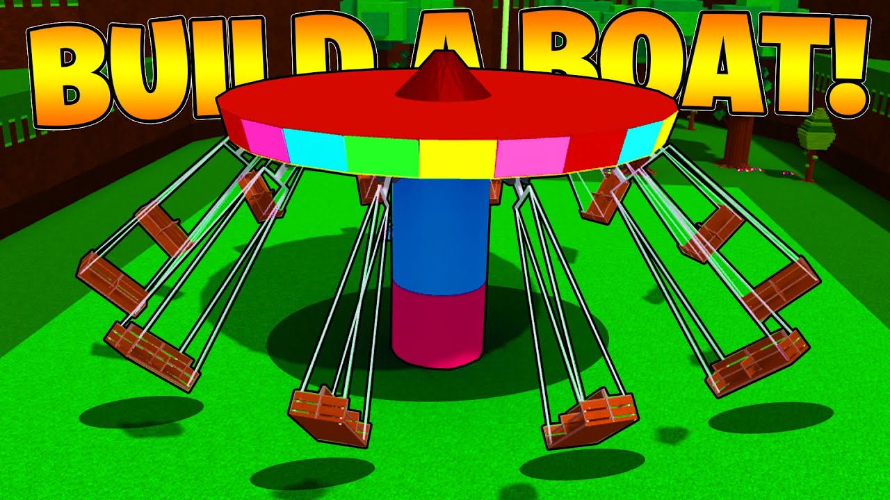 HOW! to Build a WORKING! Carousel In Build A Boat For Treasure Roblox ...