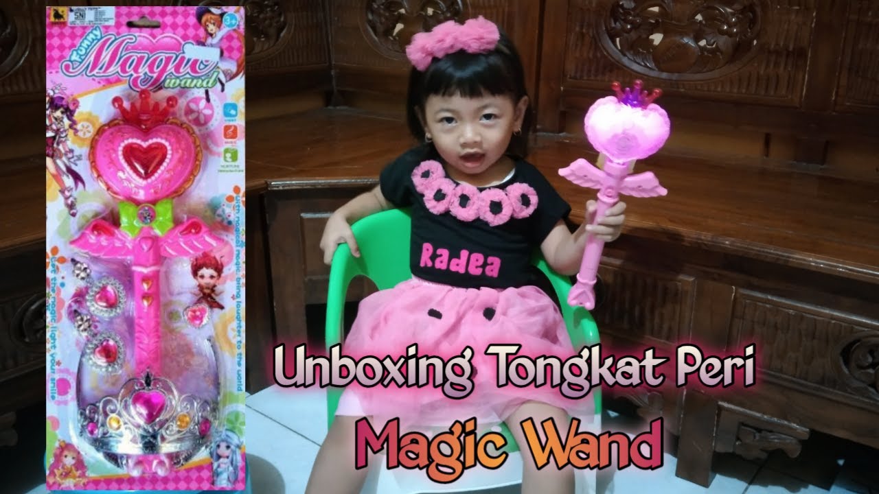 Unboxing Tongkat Peri Magic Wand - YouTube