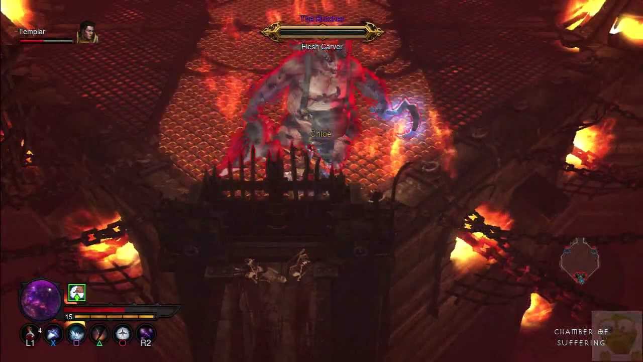 Chamber Of Suffering The Butcher Diablo 3 (HD) Playstation 3 - YouTube