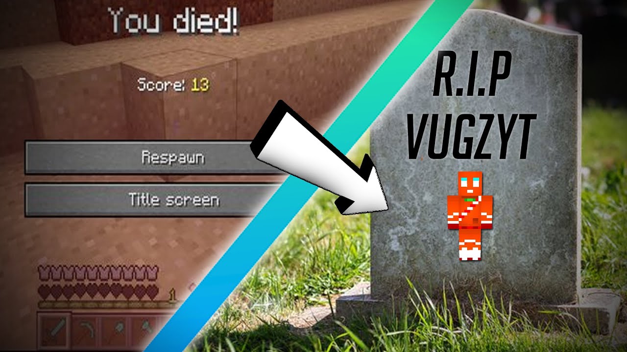 You die in MINECRAFT, You die in REAL LIFE - YouTube