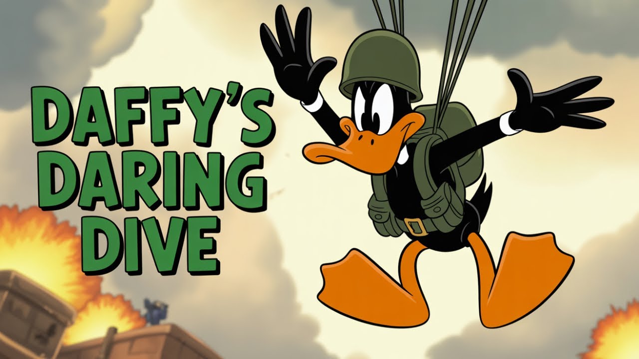 Looney Tunes | Daffy Duck Military Madness | Warner Cartoons - YouTube