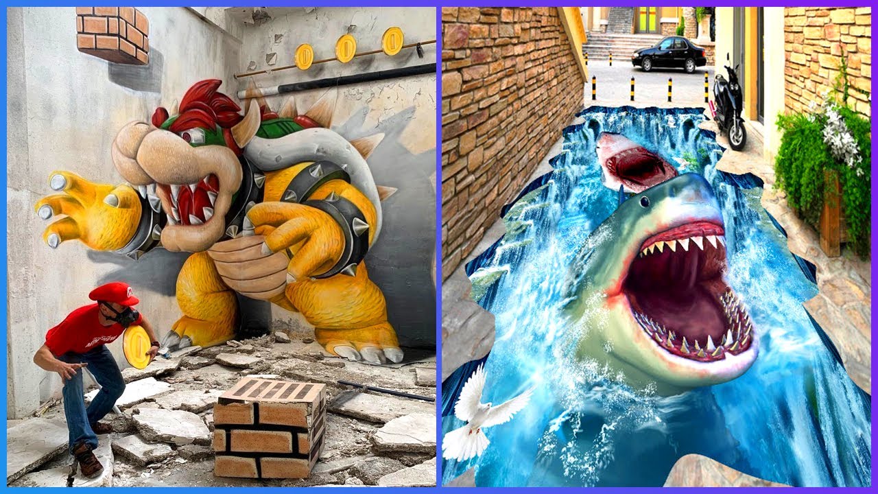 Fantastic Street Art That Is At Another Level - YouTube